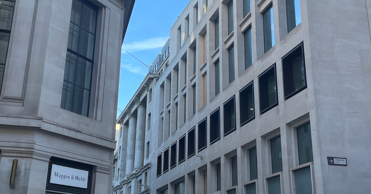 OryxAlign delivers Cisco CNS network for 1 Old Jewry refurbishment
