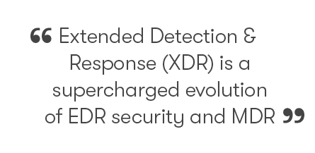 EDR security versus MDR or XDR - OryxAlign